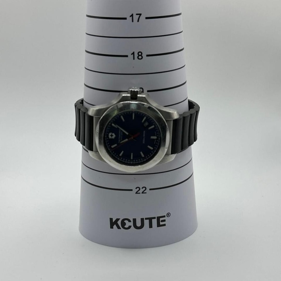 Victorinox INOX Navy Dial Quartz Wristwatch Date Display Used | eBay