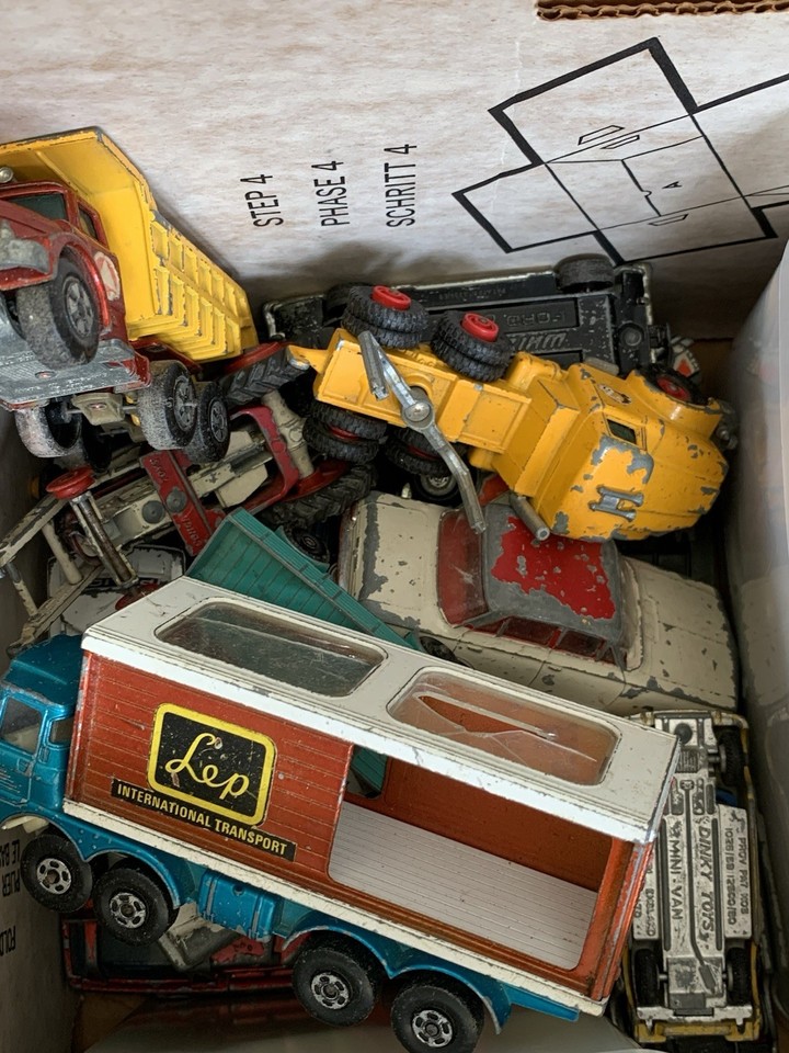 Job Lot Vintage Corgi Toy Cars,Trucks & Misc | eBay UK