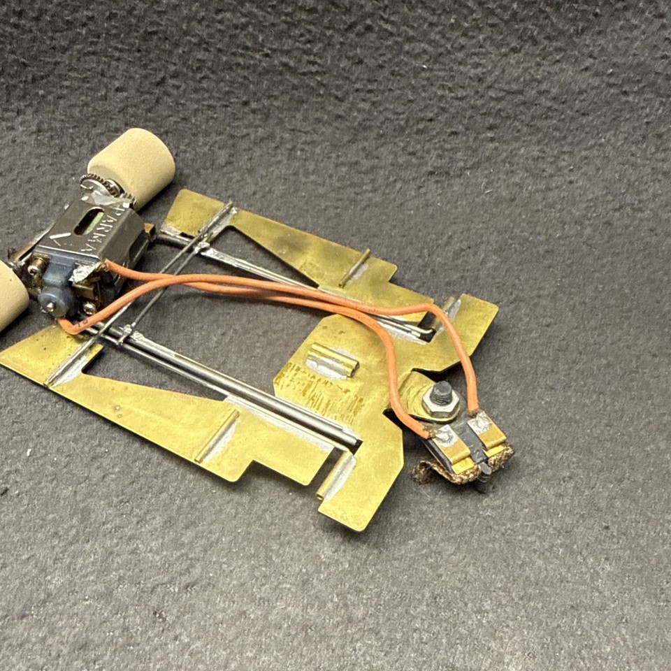 1/24 Slot Car Brass & Wire Retro Parma S16D Motor Chassis Club Racing ...