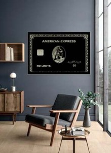 24x36 American Express Black Card Poster Amex Centurion Wall ...