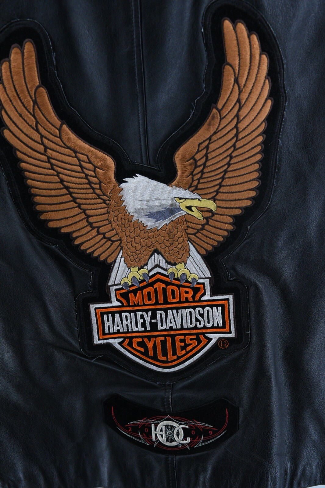Harley-Davidson Rascals George Leather Moto Jacket Em… - Gem