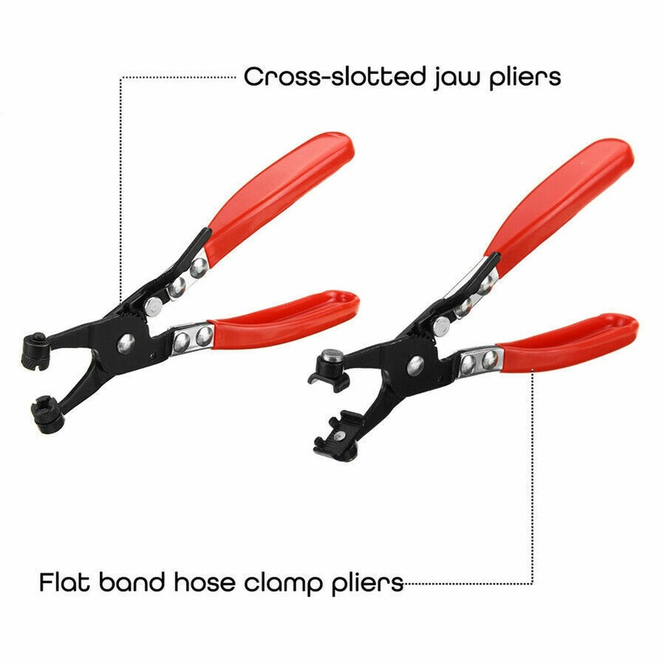 Hose Clamp Pliers Car Water Pipe Fuel Spring Bundle Removal Tools Car ...