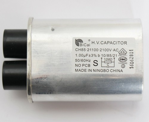 BiCai H.V.Capacitor CH85.21100.2100V.AC 1.00uF Microwave Capacitor 2 ...