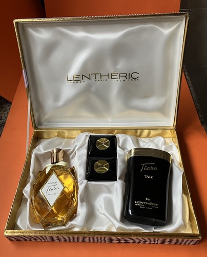 Lentheric Tiara Gift Set - Contains: perfume - Talcum Powder - 2 x Soap ...