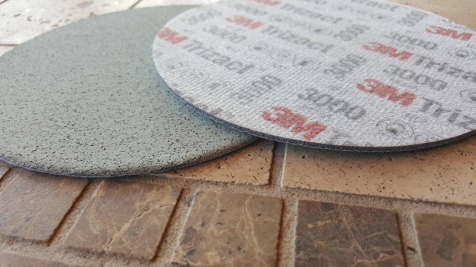 3M Trizact #02085-3000 & #30662- 5000, 6" Hookit Foam Discs (4 Disc Kit ...