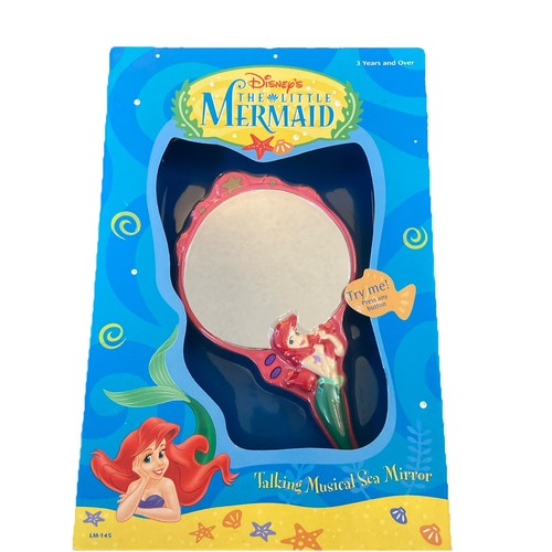 Disney Little Mermaid Talking Musical Sea Mirror 1998 Vintage | eBay