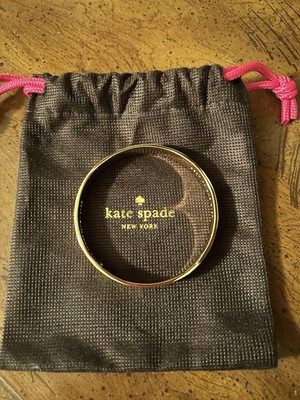 Kate Spade Gold Plated W/rhinestone Best Friend Ever Bangle Bracelet | eBay