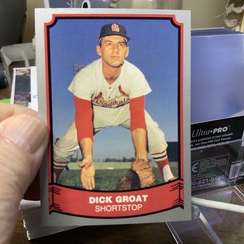 1988 Pacific Legends I 108 Dick Groat St. Louis Cardinals Baseball Card ...