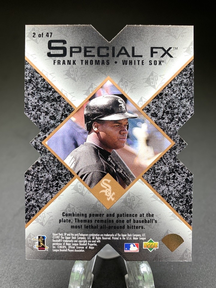 1997 SP FRANK THOMAS Special FX Card #2 Chicago White Sox HOF | eBay