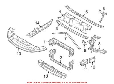 For BMW Genuine Brake Air Duct Front Right Forward 51747359792 | eBay