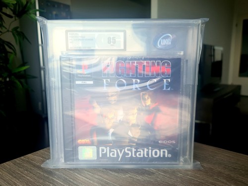 Fighting Force - PS1 PSX PAL - UKG 85 NM+ graded sealed WATA CGC UKG RGS Pixel | eBay