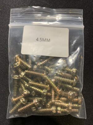 Lot of 50 For SNES/N64 Nintendo Console Casing Security Screws 4.5mm ...