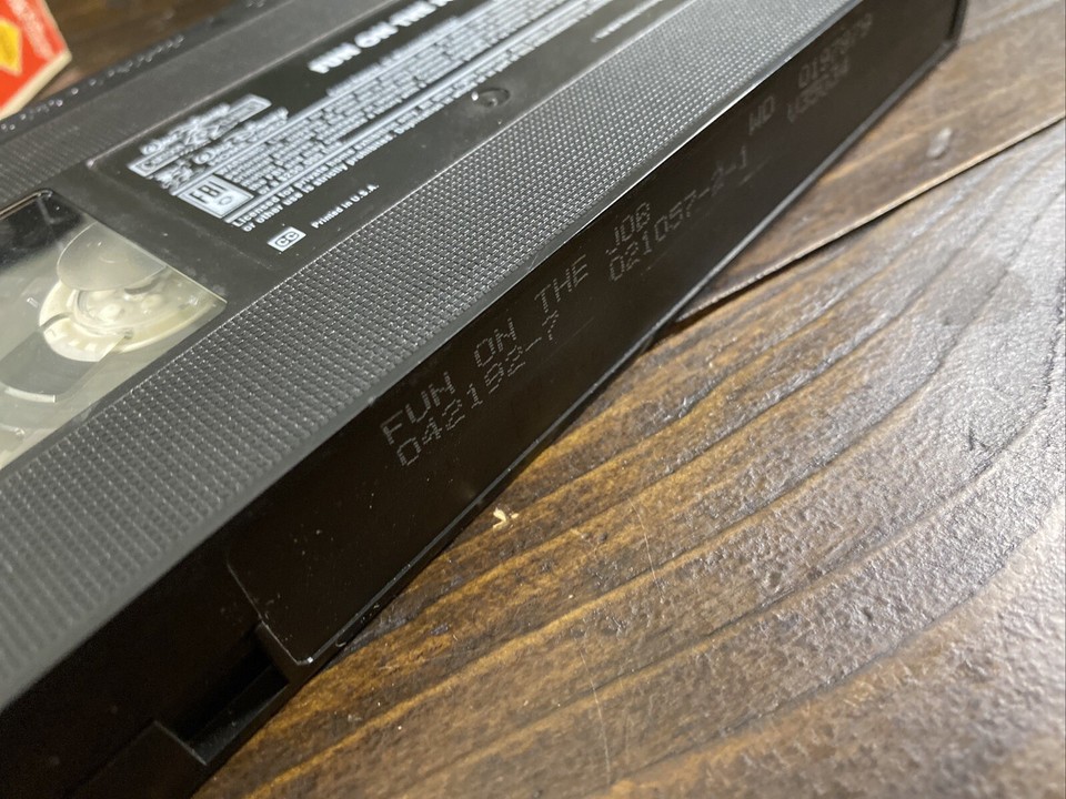 Walt Disney Cartoon Classics Special Edition - Fun on the Job (VHS ...