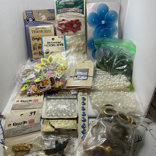 Lot Of Misc. Craft Supplies~New and Open Packaging See Photos and ...