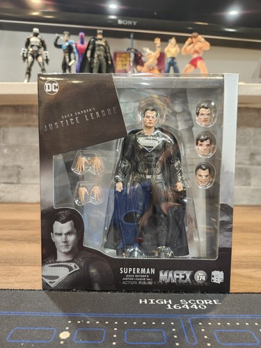 Mafex Zack Snyder Justice League Black Suit Superman | eBay