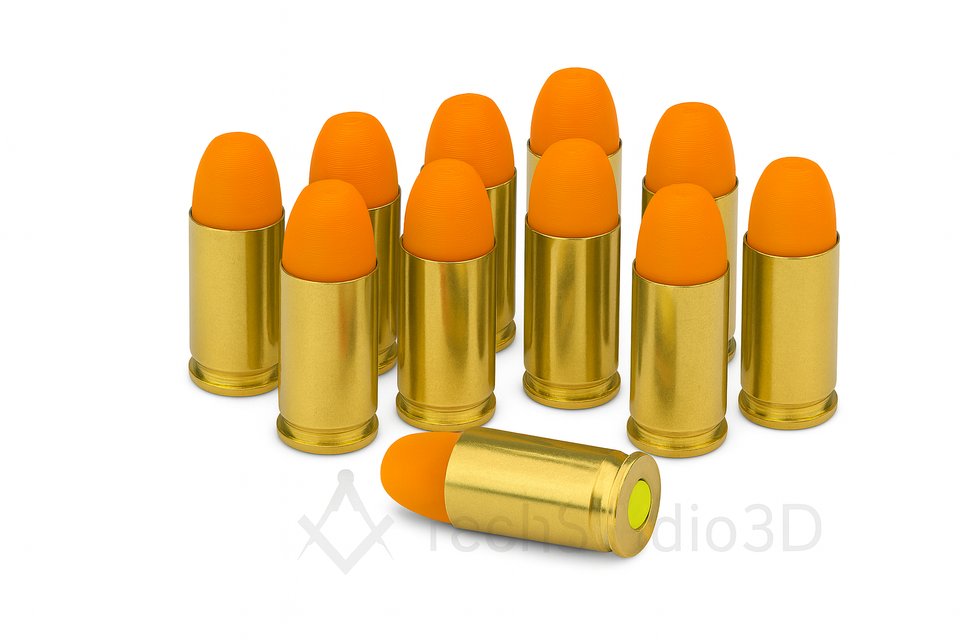 9mm Snap Caps Dummy Ammo – 5/10/20 Pack – Durable Training Rounds**Made ...