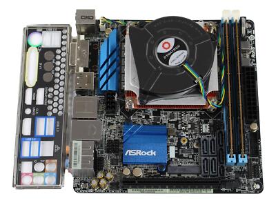 Asrock Z97E-ITX/ac Z97 Mini ITX Motherboard Intel Core i7-4790s CPU ...