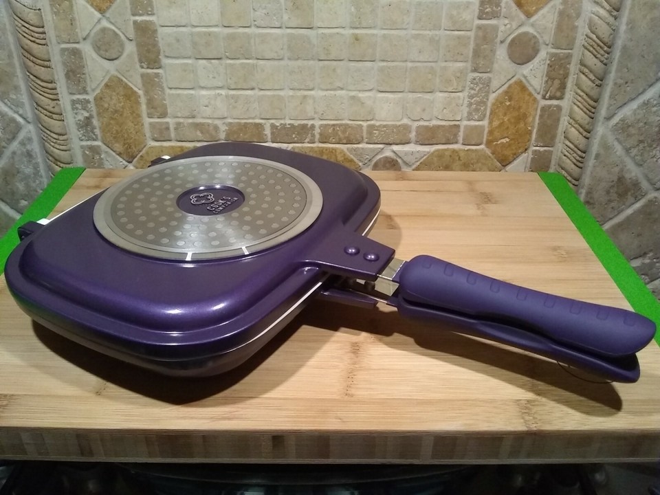 New Cook's Companion Flip Pan Low Pressure Cooking Induction Ceramic ...