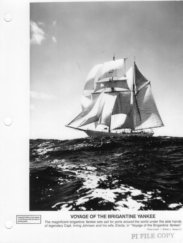 scene from "Voyage of the Brigantine Yankee" TV still | eBay
