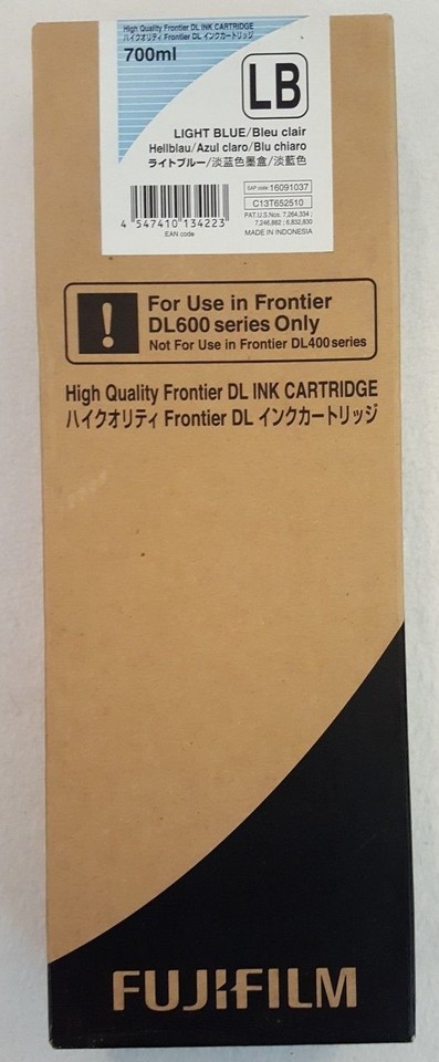 Fujifilm DL600 Ink Cartridge 700ml BLACK, MAGENTA, CYAN, LB (2018-Exp ...