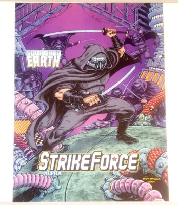 GI Joe SCALE Action Figure Line POSTER Strike Force Alpha NIGHT WRAITH ...