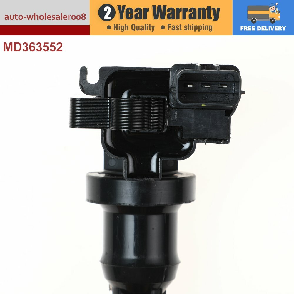 2X MD363552 Ignition Coil For Mitsubishi Lancer EVO 4 5 6 7 8 9 2.0L ...