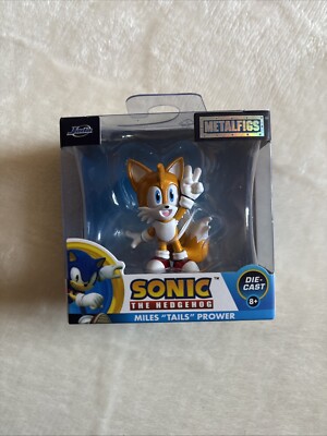 Jada Sonic the Hedgehog Metalfigs 2.5” Miles Tails Prower Action Figure ...