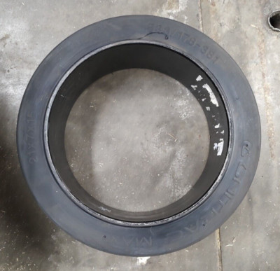 Unitrac Max 21X7X15 Forklift Cushion Tire Press On Smooth Black 533/178 ...