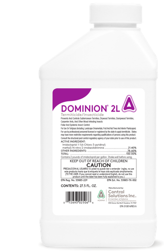 4 Bottles DOMINION 2L Termiticide Insecticide Termite Pest Control Non ...