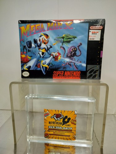 Mega Man X (SNES Super Nintendo 1994) SEALED 13388130153| eBay