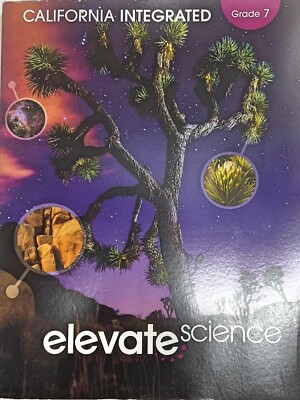 Grade 7 Elevate Science California Student Edition Worktext 2020 | eBay