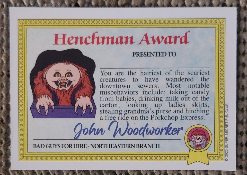 LUNCH BOX LEFTOVERS: KURT MUSCLE SSFC Series 2 DIE-CUT Sticker (#47b ...