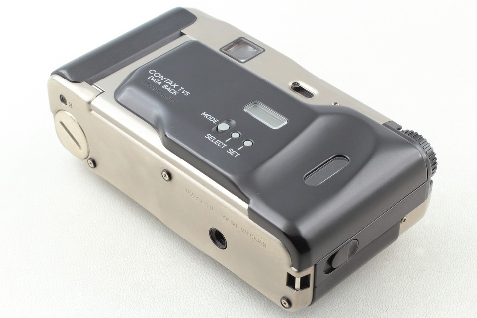 Read [N MINT w/ Data Back] Contax TVS Point & Shoot Film Camera Body ...
