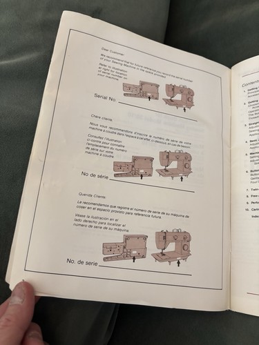VTG Singer 5530 Sewing Machine USER INSTRUCTION MANUAL GUIDE | eBay