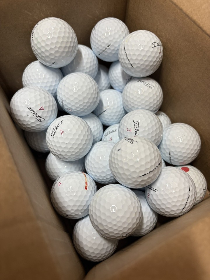 30 Titleist Pro V1x Left Dash 5A AAAAA Mint Quality Used Golf Balls | eBay