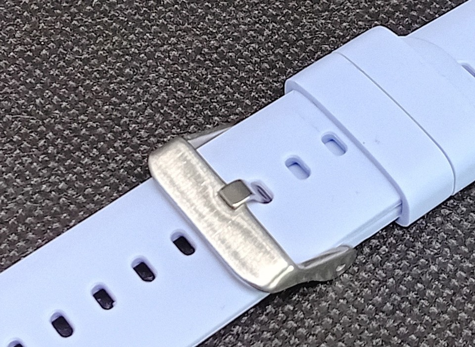 Soft Silicone Rubber Watch Strap /Smart Band 20mm Quick-release Pins ...