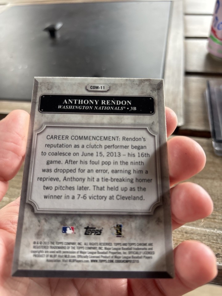 2015 Topps Chrome - Anthony Rendon #62 | eBay