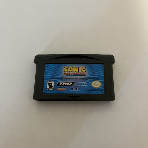 Sonic Advance Nintendo Game Boy Advance 2001 Tested. Cartridge Only Pre ...