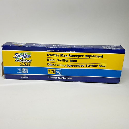 Swiffer Professional Max Sweeper Mop - Green/Silver Aluminum Implement ...