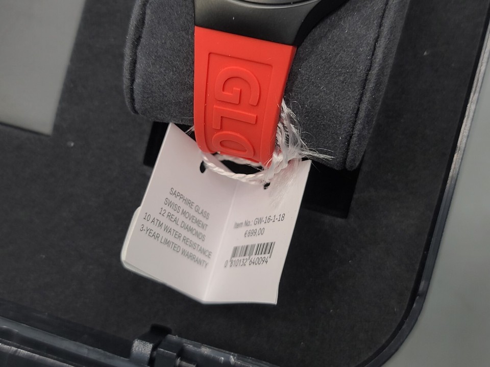 Glock Chronograph Quartz Watch GW-16-1-18 -NEW- W144 | eBay