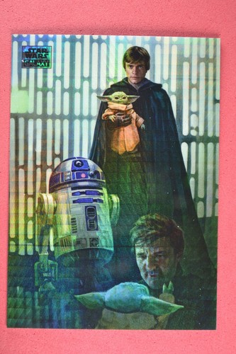 The Choice 2024 Topps Chrome Star Wars Galaxy /75 Prism Refractor #78 ...
