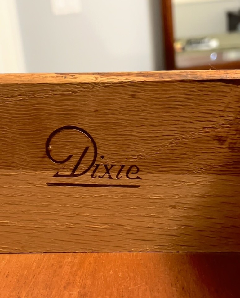 Dixie HighBoy 6 Drawer Mahogany Dresser | eBay