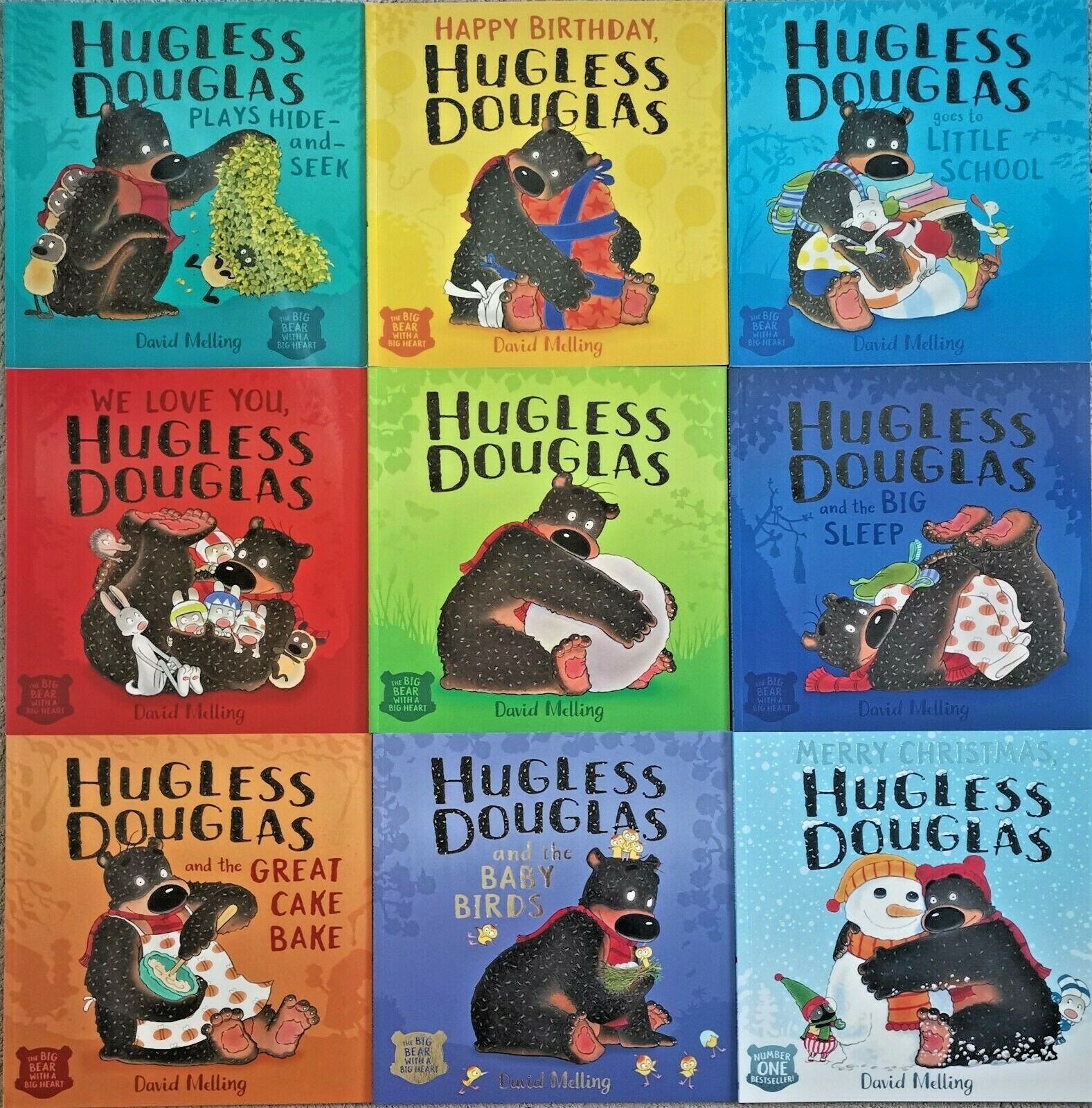 Kids HUGLESS DOUGLAS 8 Picture books collection Paperback by David ...