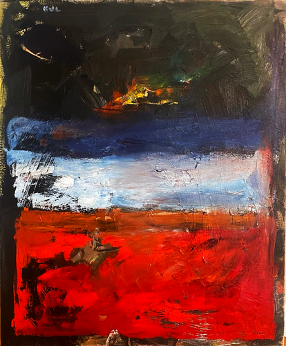 Color Field Abstract Expressionism Modern Art Huge Oil On Canvas 36x30 ...