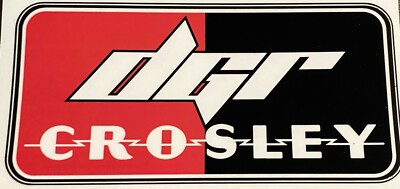 DGR David Gilliland Racing Crosley decal sticker nascar trucks k&n arca ...