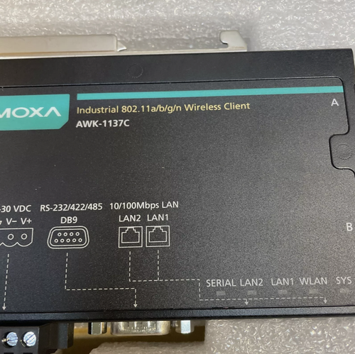 1PC Moxa AWK-1137C-US Industrial wireless AP client switch New ...