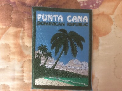 Patch Punta Cana Dominican Republic Caribbean Sea Santo Domingo Caribe | eBay