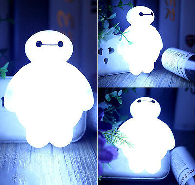BayMax LED Night Light Bulb Energy Saving Big Hero 6 Cute Lamp Home Kid ...
