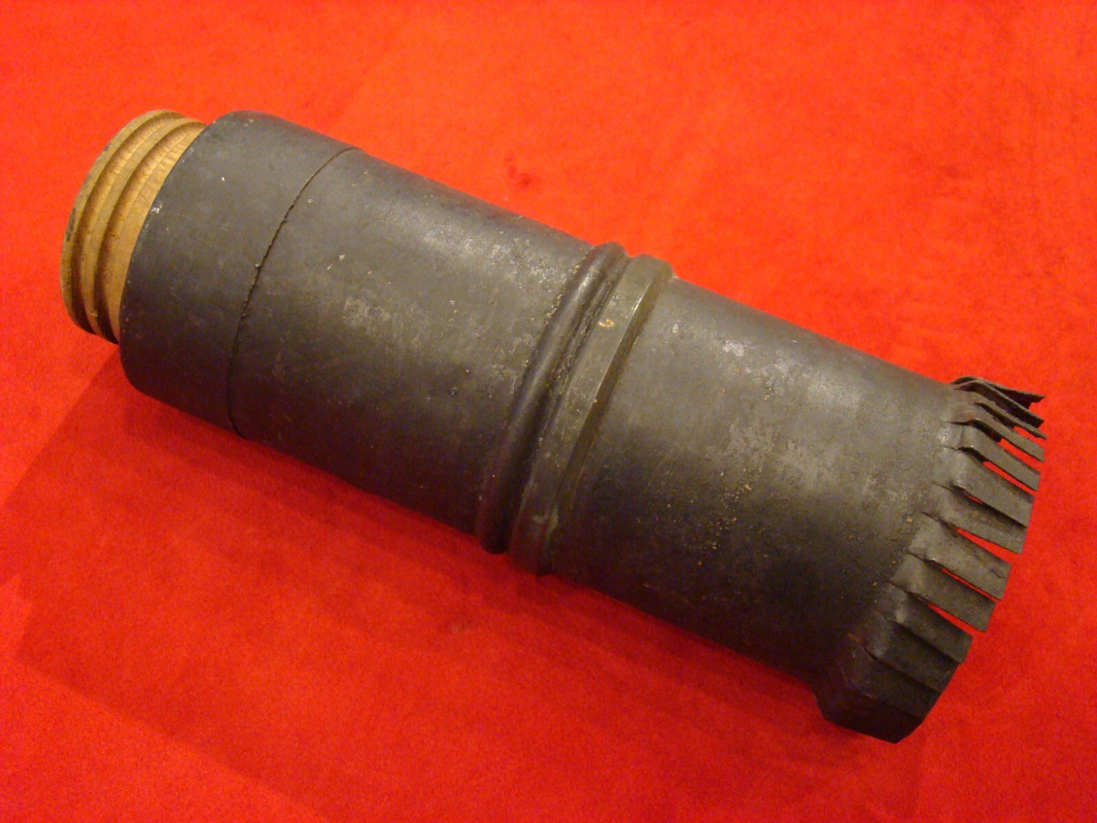 M-1861 GERMAN 3" CANISTER ROUND FOR KRUPP C-64 FIELD GUN-SHRAPNEL ...