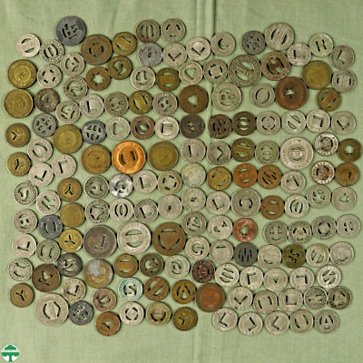 10.4 oz Bag (Lots of Tokens) - of Transit Tokens Bus/Subway | eBay UK
